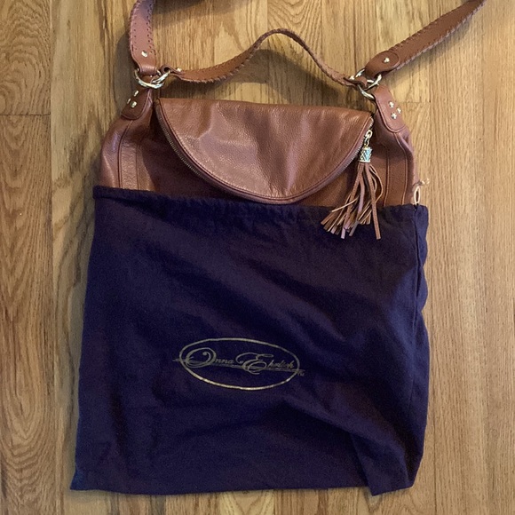 Onna Ehrlich | Bags | Onna Ehrlich Rachel Hobo Crossbody In Cognac | Poshmark